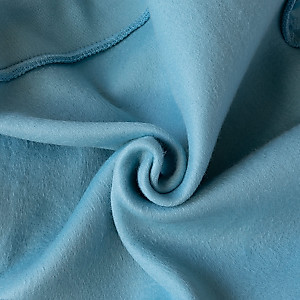 Scooby-Doo Little Boys Fleece Jogger Pullover Hoodie & Pants Set Blue/Grey 7-8