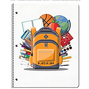 Elementary Student Planner - Standard Planner Cover