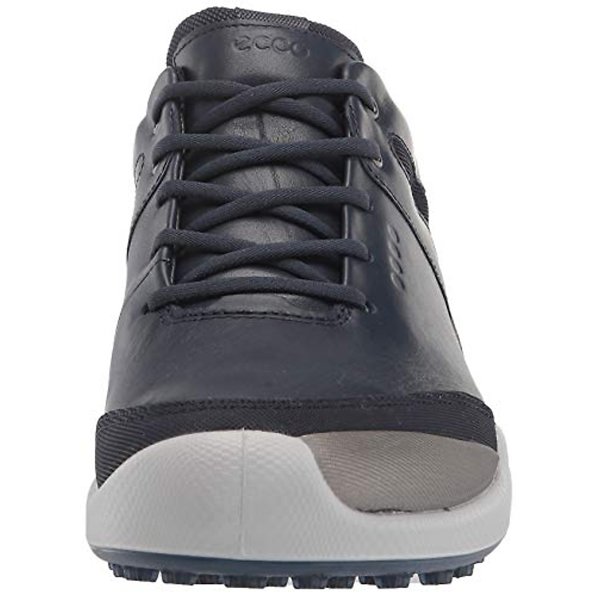 ECCO Women's Biom Hybrid Hydromax Water-Resistant Golf Shoe, Marine/Buffed Silver/Night Sky, 9-9.5