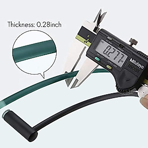 KES Glass Corner Shelf Bathroom Shelf Tempered Glass with Rail SUS 304 Stainless Steel Floating Wall Mount Bracket Matte Black, BGS2101A-BK