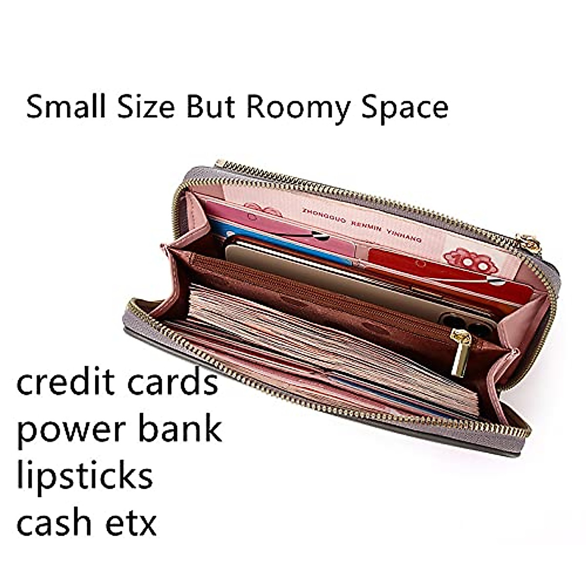 ISYSUII Crossbody Case for Moto G Power 2021 Wallet Case Touch Screen Cell Phone Purse with Credit Card Holder Adjustable Shoulder Strap Leather Handbag Clutch for Women Girls,Red