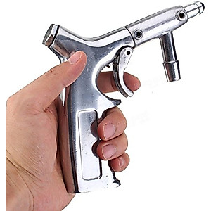 Jewboer Sand Blaster Gun Kit,Sandblaster Gun for Sandblasting Cabinet Machine Abrasive Blaster with Ceramic Nozzle,Siphon Feed