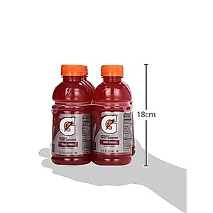 Gatorade Thirst Quencher, Fruit Punch, 12 oz, 6 Bottles