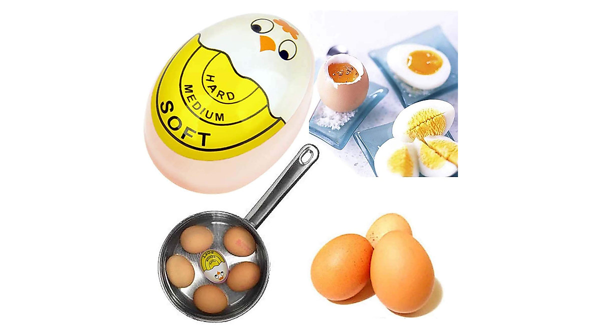 Color Changing Egg Timer - Perfectly Boiled Eggs Every Time