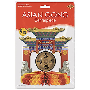Asian Gong Centerpiece