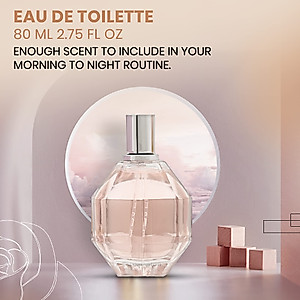 Sandora Fragrances Womens Perfume, Eau de Parfum Natural Spray, Classic Warm Floral Scents of Rose Petals, freesia, Cattleya Orchids, 100 ml 3.4 fl oz