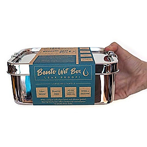 Ecolunchbox Stainless Steel Leak-proof Bento Box Rectangle