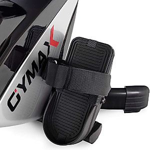 GYMAX Magnetic Rower, 8-Level Adjustable Resistance Rowing Machine with LCD Monitor, Indoor Cardio Exercise Rower for Home/Gym