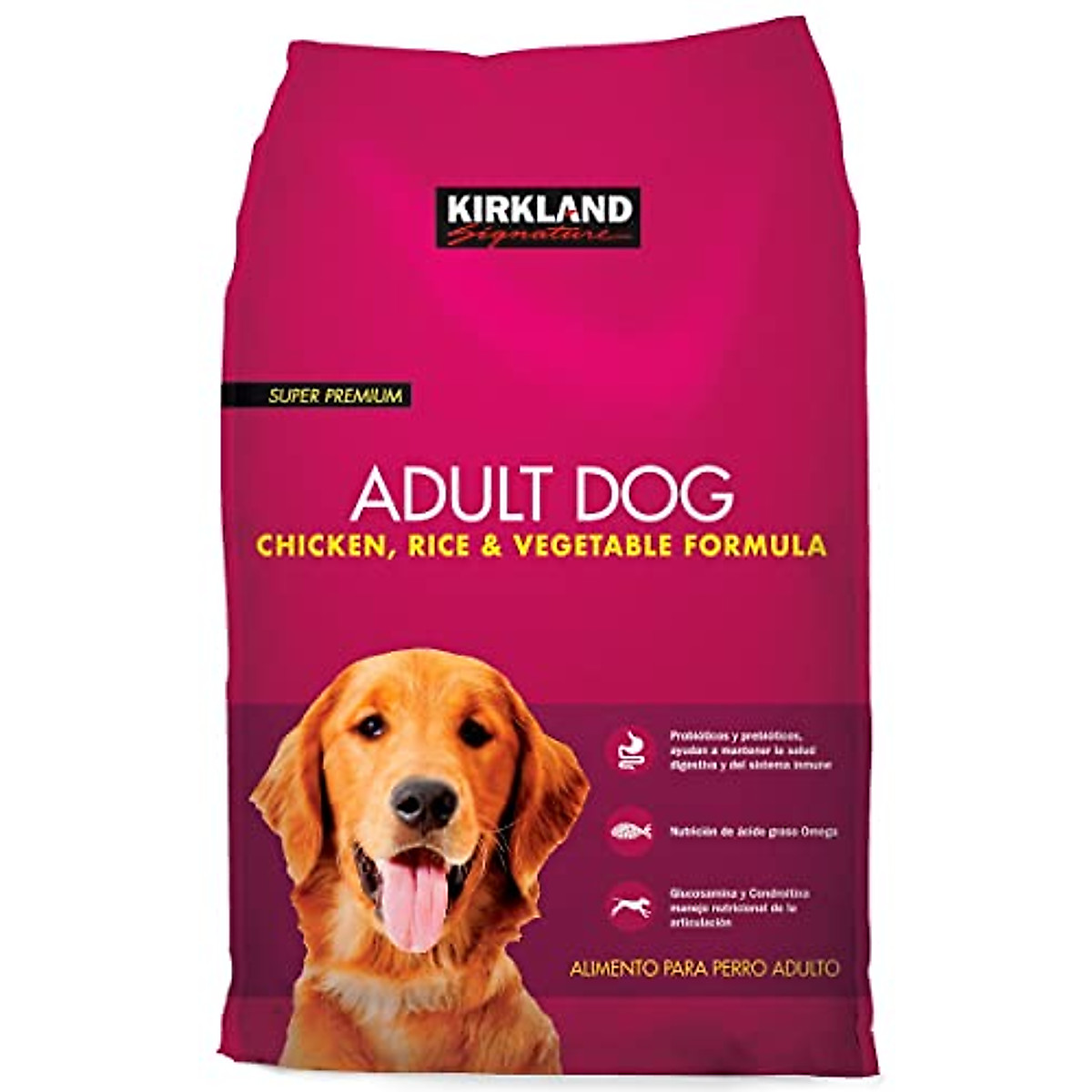 Kirkland Signature Dog Food Variety (Chicken, Rice and Vegetable Dog Food 40 lb.)