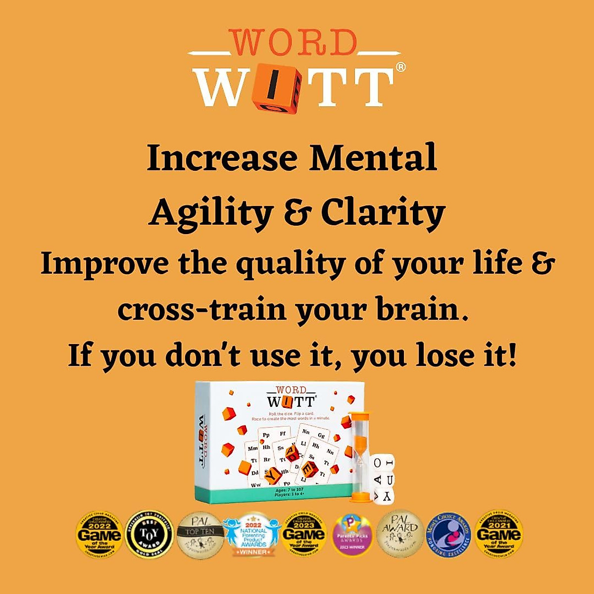 Word WITT: The Fast, Fun Dice Game for The Entire Family