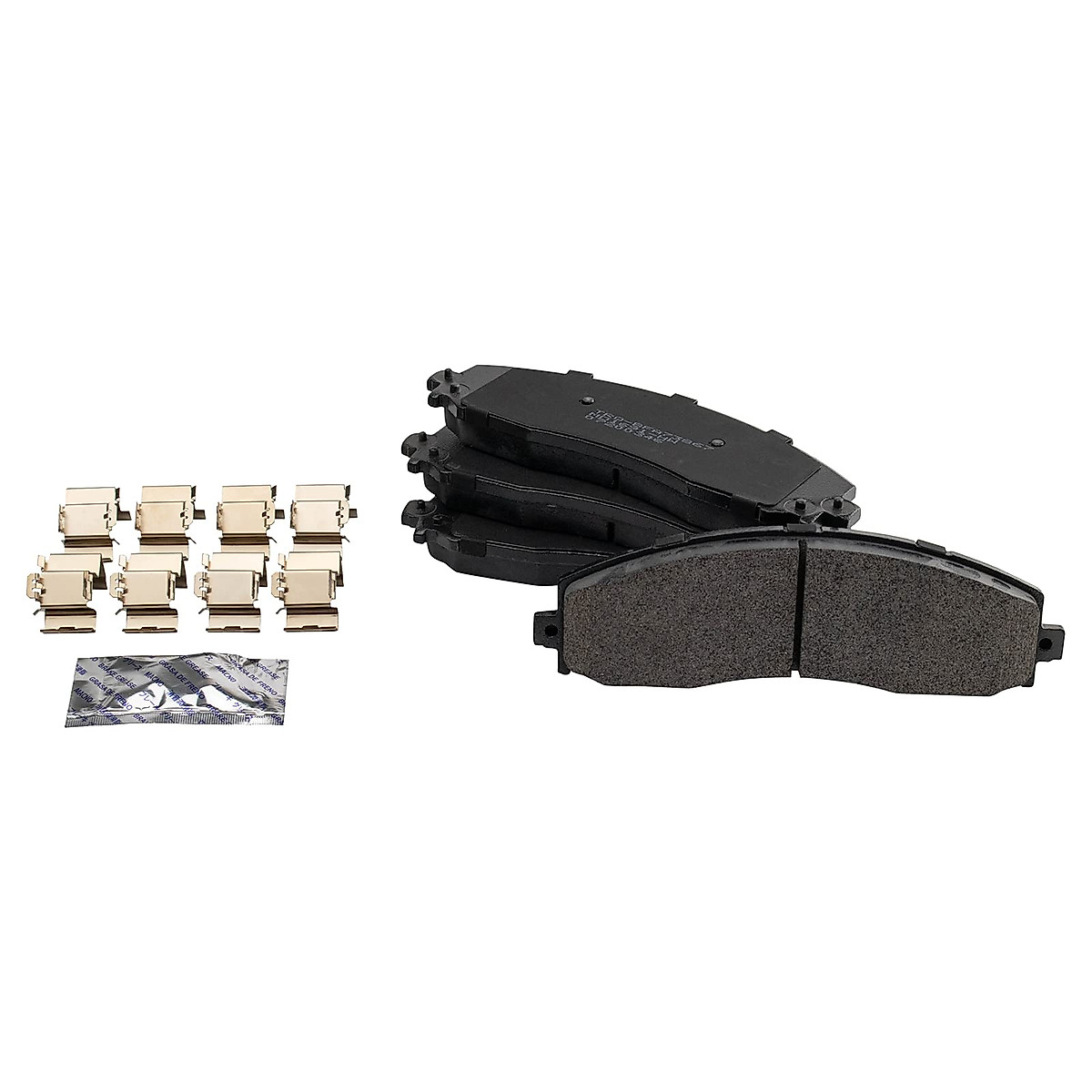TRQ Front and Rear Brake Pad & Rotor Kit Brake Chemical Kit Brake Pads Brake Rotor Semi-Metallic Compatible with 2013-2021 Ford F-250 Super Duty F-350 Super Duty
