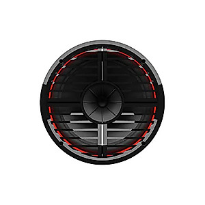 Wet Sounds REV 10 HD 10" Horn Loaded Compression Driver Tower Speakers with XW Grills & Stainless Swivel Clamps, 300 Watts RMS, Black, Pair