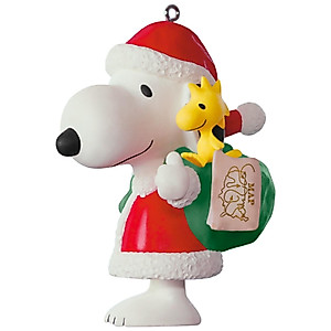 Hallmark Keepsake Christmas Ornaments Premium Peanutrs Spotlight on Snoopy 20th Anniversary