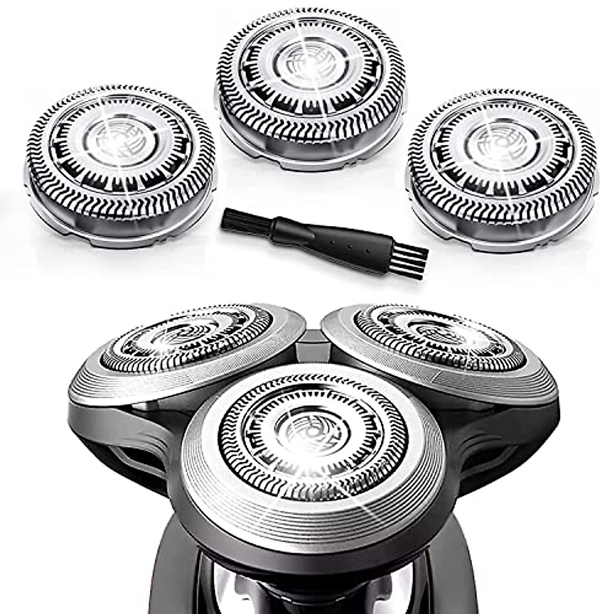 SH90 Replacement Heads for Philips Norelco Shavers Series 9000, Upgrade SH90/72 replacement Heads (3 count)