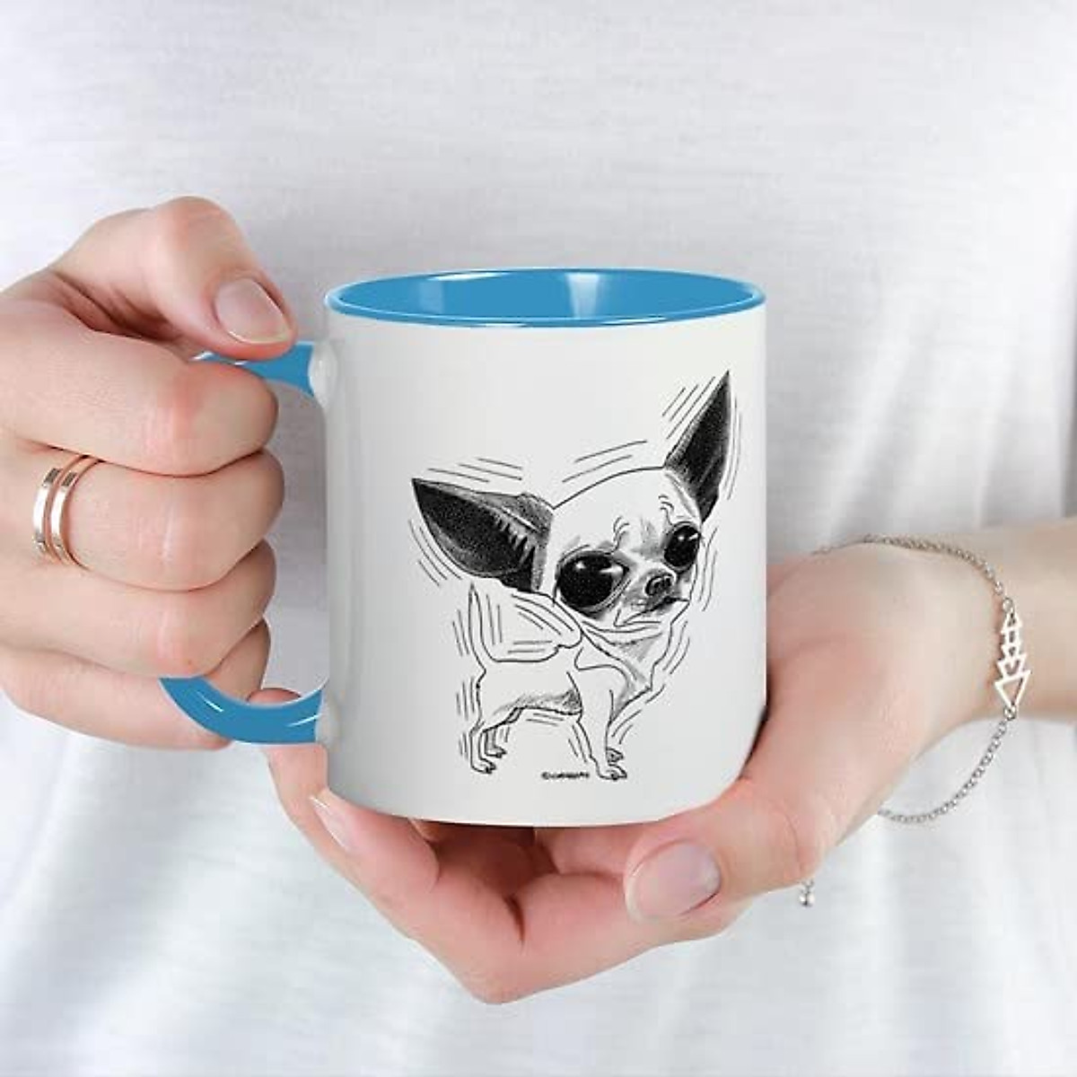 CafePress Chihuahua Mug Ceramic Coffee Mug, Tea Cup 11 oz