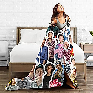 Blanket Ethan Cutkosky as Carl Gallagher Soft and Comfortable Warm Fleece Blanket for Sofa,Office Bed car Camp Couch Cozy Plush Throw Blankets Beach Blankets …