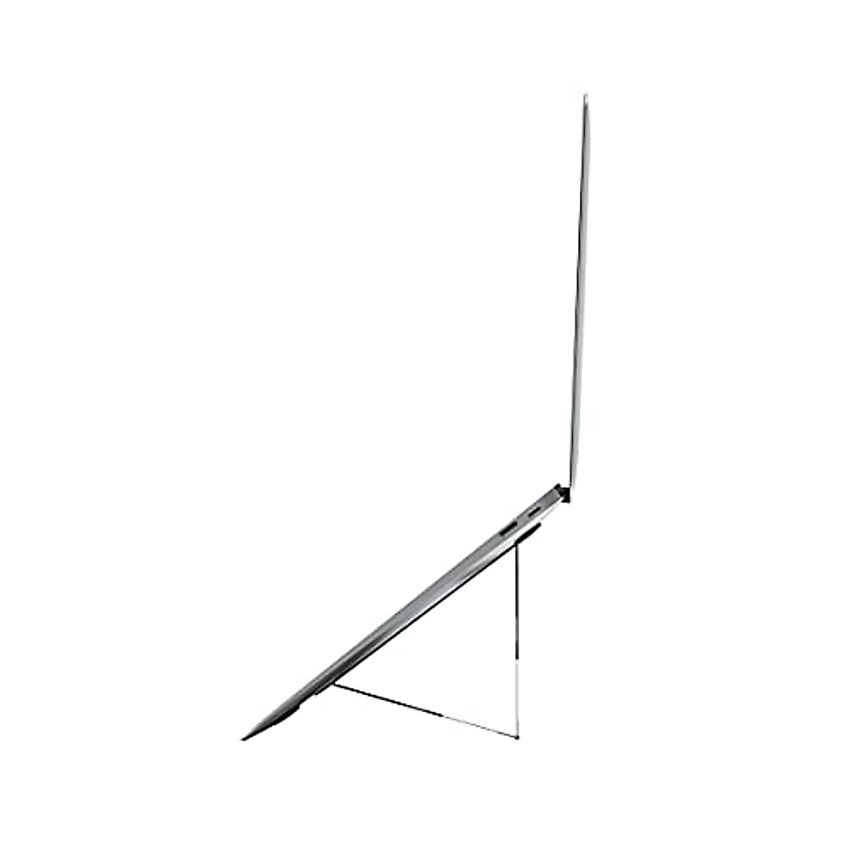 MAJEXTAND MacBook/Laptop Stand | Thinnest Adjustable Portable Ventilated Ergonomic Stand | Integrate with Most Laptops Under 18”, 6 Height Settings | US Patented (Black)
