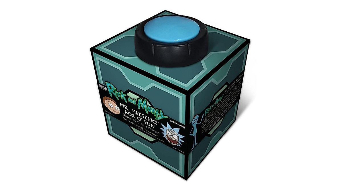 Rick & Morty Mr. Meeseeks' Box O' Fun Dice Party Game