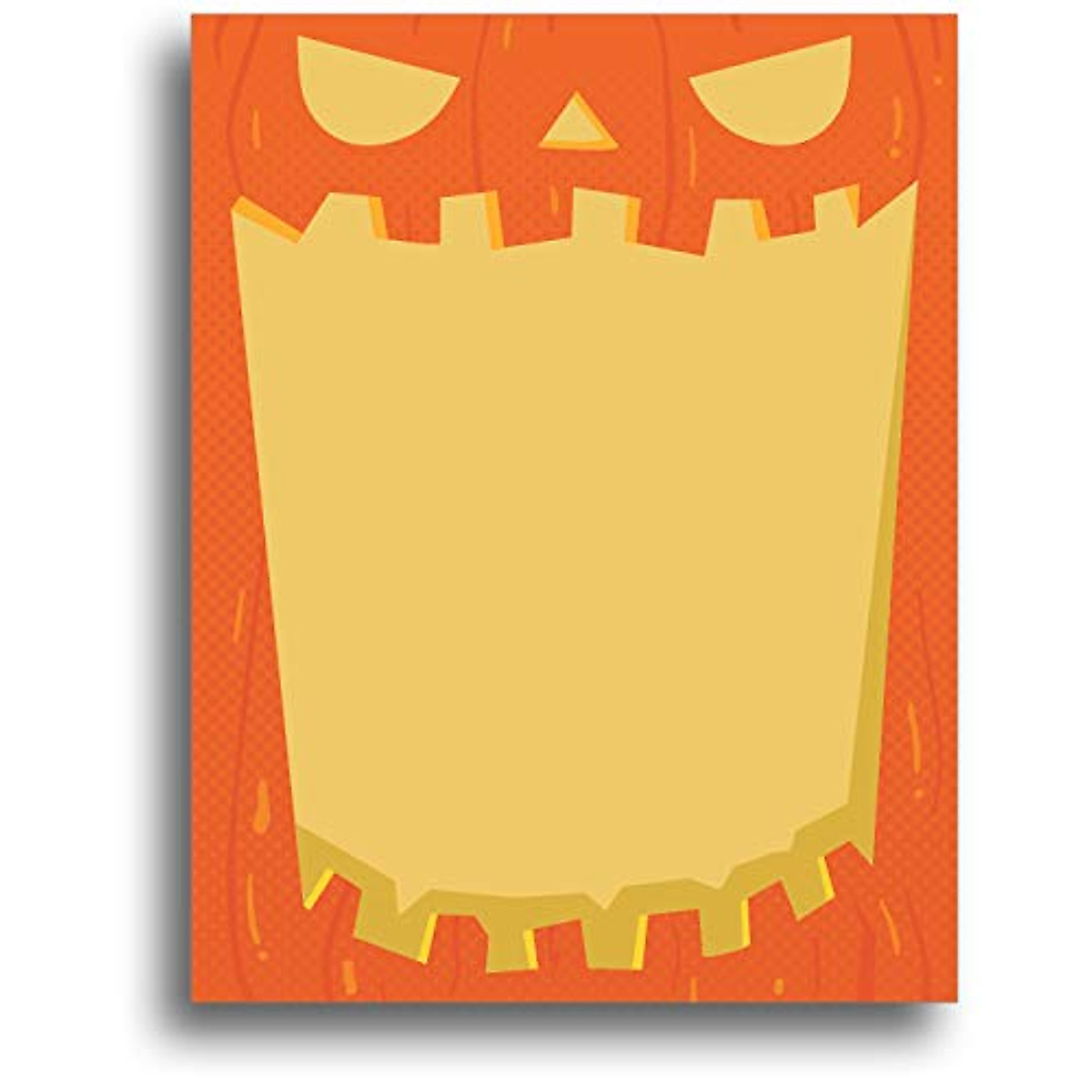 Jack-O-Lantern Halloween Fall Stationery Paper - 80 Sheets