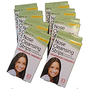 24 Nu Pore cleansing nose strips cleans unclogs pores