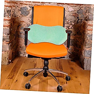 Hemoton 1Pc Lumbar Pillow Waist Pads Pillow for Home Pillow for Waist Orthopedic Pillow Tournure Support Cushion Memory Pillow Waist Support Cushion Tournure Pillow to Sleep Apple Green