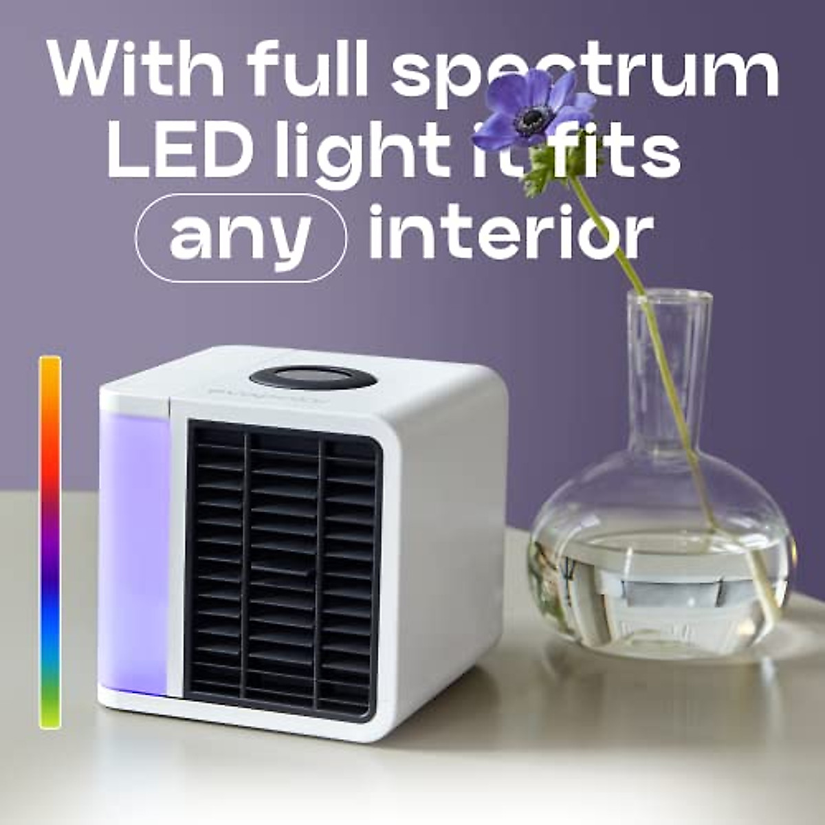 Evapolar evaLIGHTplus Personal Evaporative Air Cooler (White) and extra cartridge