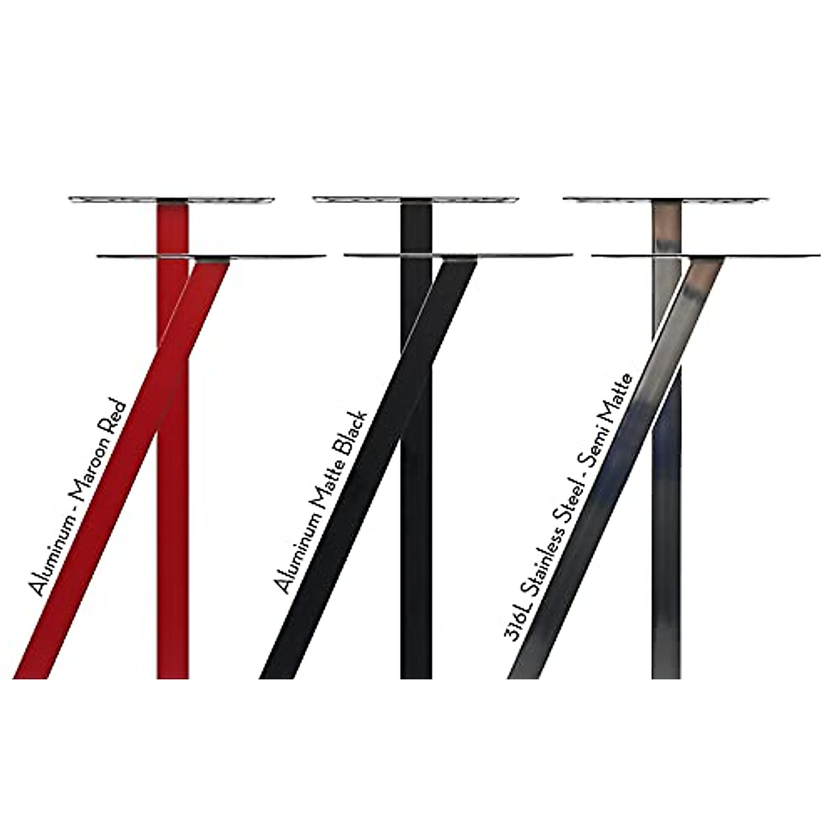 Contemporary Post Mount Mailbox/Aluminum Brush Silver Body and Aluminum Wood Walnut Numbers, Custom Mailbox, Mailnest, PostBox, Type 4