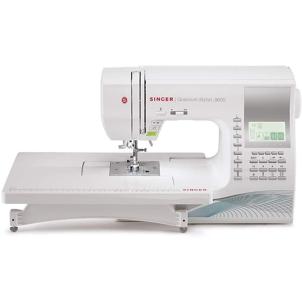 SINGER | Quantum Stylist 9960 Computerized Portable Sewing Machine with 600-Stitches with Machine Tote