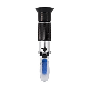 Zetiling Antifreeze Refractometer, Tester for Car Battery and Engine Coolant with Carry Case, Professional Design for, Propylene Glycol, Cleaning Fluids and Battery Fluids,