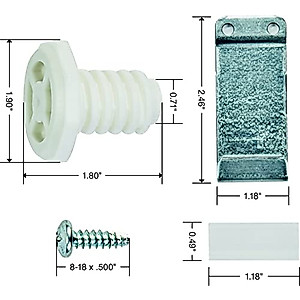 Whirlpool W10869845 Stack Kit for Standard & Long Vent Dryer