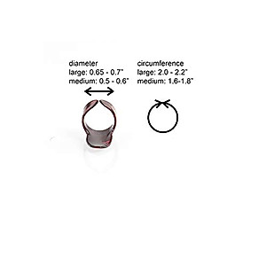 EPIC berry Thumb and Finger Picks - Large Red - Best for Fingerstyle Acoustic Guitar, Banjo or Ukulele. Includes a Pouch.