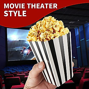 40 Pcs Popcorn Boxes, Cardboard Popcorn Containers, Popcorn Boxes for Party
