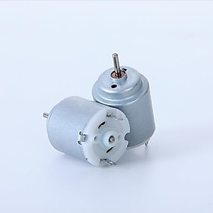 Beeiee DC Motor,6PCS 3V Mini Motor Electric Motor Round Shaft for RC Boat DIY Car Toys