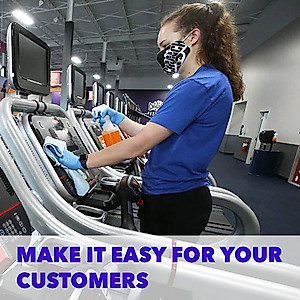 Crebri Wall Hooks for Spray Bottle, Salf-Adhesive Spray Bottle Holder, for Spray Bottles up to 32 oz - White, 2 Pack