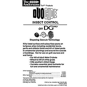 The Andersons DuoCide Professional-Grade Lawn Insect Control - Covers up to 9,000 sq ft (18 lb)