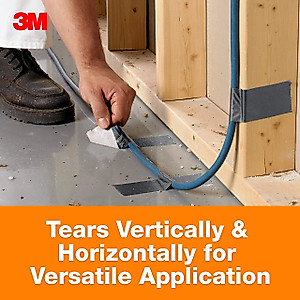 3M Pro Strength Duct Tape, 1.88 in x 60 yds, Professional-Grade Multi-Purpose Tape, Powerful Adhesive, Long-Lasting Bond, Ideal for Industrial & HVAC Use, Excellent Strength For Durability (1260-A)