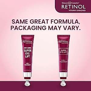 Retinol Super Eye Lift - A luxurious 3-in-1 treatment fights the look of dark circles, wrinkles, and puffy eyes