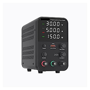 DC Power Supply Variable DC Adjustable Power Supply Laboratory Workbench Programmable Power Supply USB Fast Charging Function Voltage Regulator Switch for Spectrophotometer and lab Equipment Repair