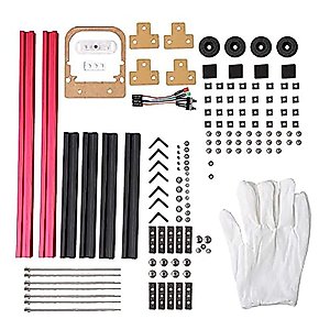 Mini ITX MATX ATX PC Test Bench DIY Open Air Frame Overclock Vertical Case Computer Mount Aluminum Chassis for HTPC Graphics Card/Games/Cooling