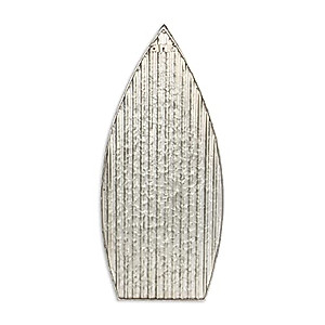 Contemporary Home Living 10.5" Gray and Brown Wall Hanging Boat with Shelves