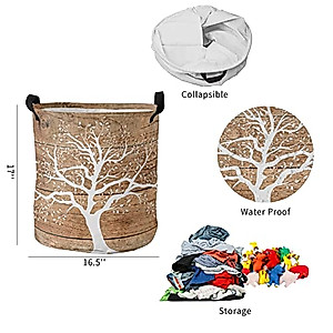 JEONSWOD Laundry Basket Home Accessories Laundry Bags for Dirty Clothes Storage Baskets Laundry Sorter (Color : A, Size : 42x44cm)