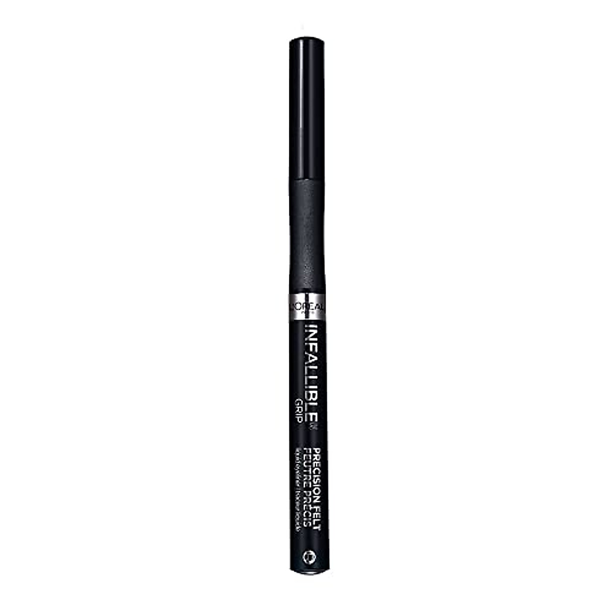 L’Oréal Paris Cosmetics Infallible Grip Precision Felt Eyeliner, Smudge Resistant, Long Lasting Waterproof Eyeliner, Black, Black, 0.03 fl oz