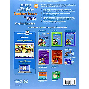 Oxford Picture Dictionary Content Area for Kids English-Spanish Dictionary