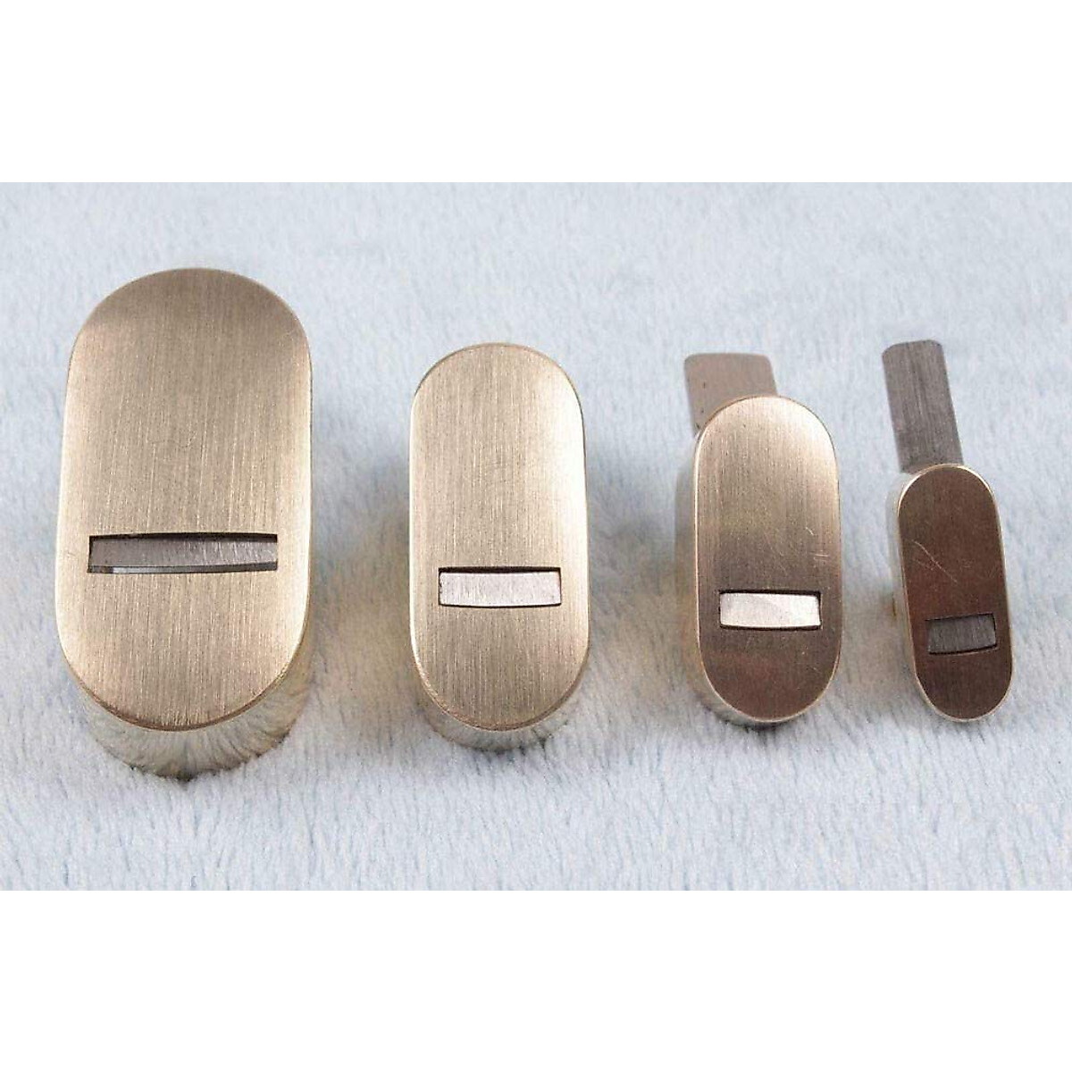 Jiayouy Violin Thumb Planer 16 mm Blade Width Brass Luthier Tool for DIY Violin Viola Violoncello Wooden Instrument Gold