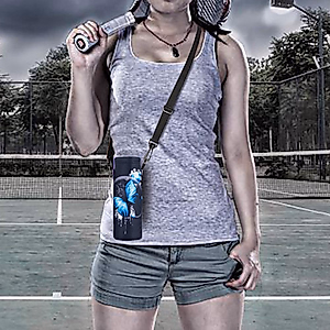 AUPET Water Bottle Carrier,Insulated Neoprene Water bottle Holder Bag Case Pouch Cover 1000ML or 750ML,Adjustable Shoulder Strap, Great for Stainless Steel and Plastic Bottles