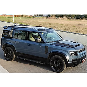 Roof Rails Fits for Rover Defender 110 130 2020-2023 4Doors Crossbar Black 2PCS Luggage Carrier Roof Rack Cargo Carrier Car Accesories
