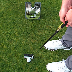 PuttOUT Golf Putting Mirror Trainer and Alignment Gate
