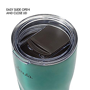 Primula Avalanche Double Walled Vacuum Sealed Stainless Steel Thermal Insulated Tumbler Stays Cold or Hot All Day Long, Reusable Thermos, 1 Count (Pack of 1), Teal