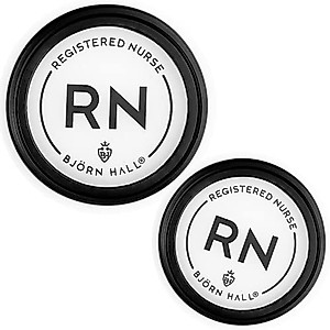 BJÖRN HALL Stethoscope Diaphragm for RN Registered Nurse | Fits Björn Hall, Littmann Classic III & Cardiology IV Stethoscopes | Diaphragm Replacement Cover Rim | Perfect Gift | RN