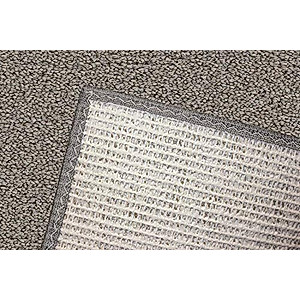 KOECKRITZ Custom Sized Area Rug (Color: Pewter Gray). You Measure The Space, and We'll Custom Cut Your Rug to Fit